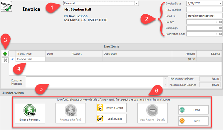 Creating and Managing Invoices – Gnosis Help Center