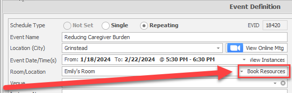Tracking Zoom Bookings, Room Bookings & Resource Availability – Gnosis ...