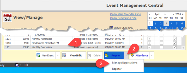 Event Registration Management – Gnosis Help Center